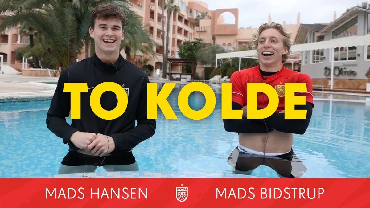TO KOLDE: Mads Hansen & Mads Bidstrup